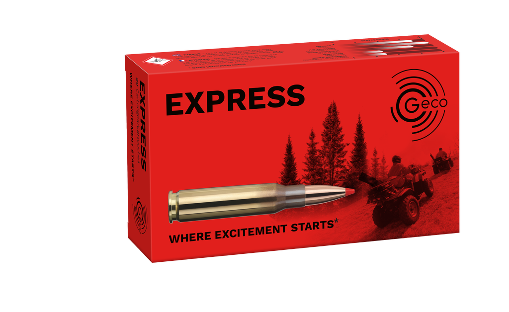 GECO Express riflepatroner Super presisjon og flat kulebane - Norma AS